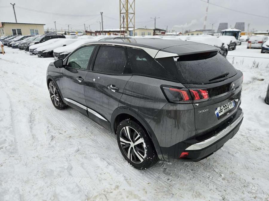 Pelēks Peugeot 3008 2022 Viļņa, ar dzinēja tilpumu 1.20 L un nobraukumu 149 tūkst. km par 14278 €, foto 7 vietnē AUTOMOTO.COM.LV