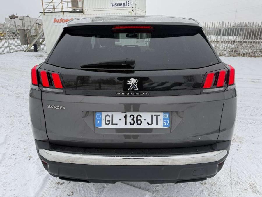 Grey Peugeot 3008 2022 in Marijampole, with an engine capacity of 1.20 L and mileage of 75 thousand km for 16571 €, photo 6 on AUTOMOTO.COM.LV