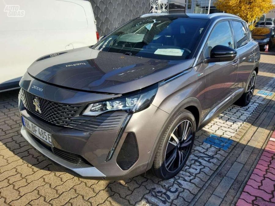 Grey Peugeot 3008 2022 in Kaunas, with an engine capacity of 1.60 L and mileage of 61 thousand km for 24450 €, photo 2 on AUTOMOTO.COM.LV