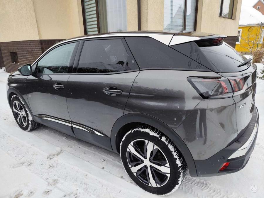 Pelēks Peugeot 3008 2022 Kalvarija, ar dzinēja tilpumu 1.20 L un nobraukumu 94 tūkst. km par 16565 €, foto 4 vietnē AUTOMOTO.COM.LV