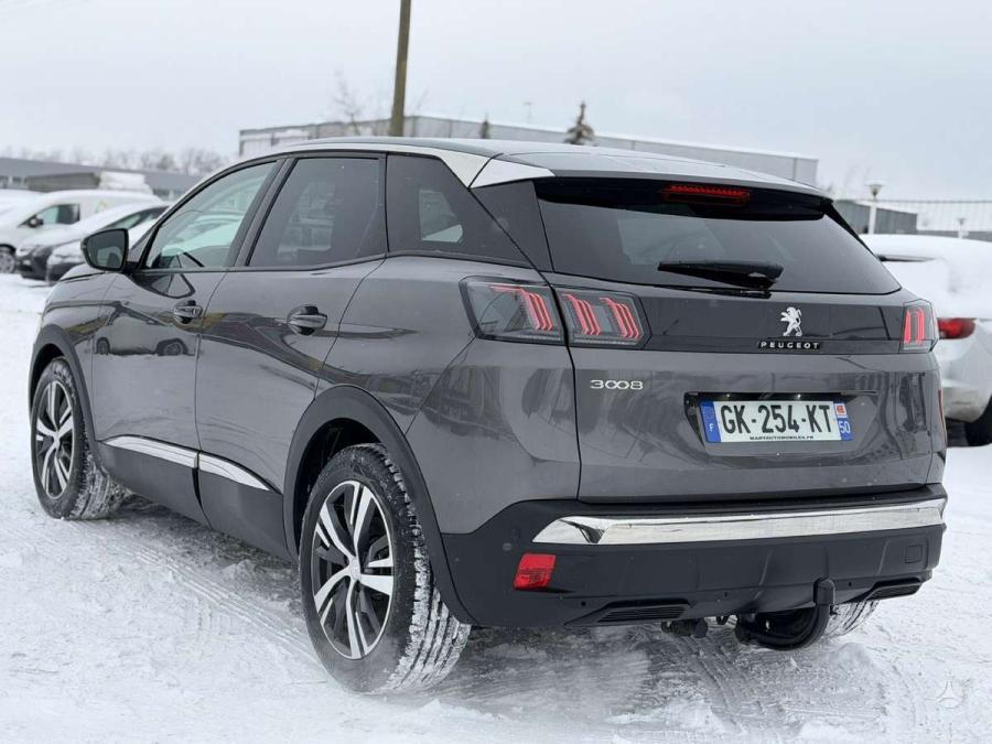 Grey Peugeot 3008 2022 in Marijampole, with an engine capacity of 1.20 L and mileage of 74 thousand km for 16819 €, photo 13 on AUTOMOTO.COM.LV