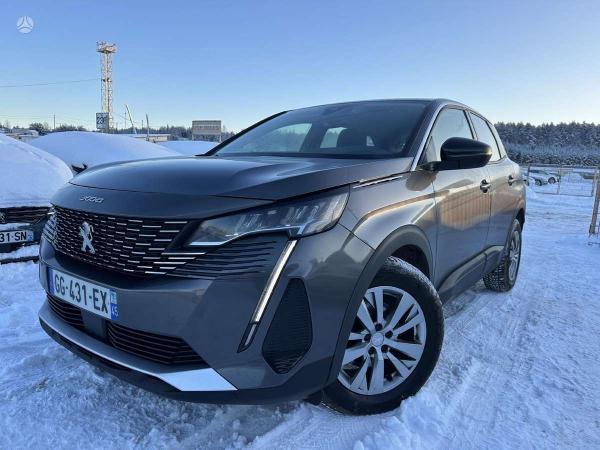 Pelēks Peugeot 3008 2022 Viļņa, ar dzinēja tilpumu 1.20 L un nobraukumu 161 tūkst. km par 14277 €, foto 1 vietnē AUTOMOTO.COM.LV