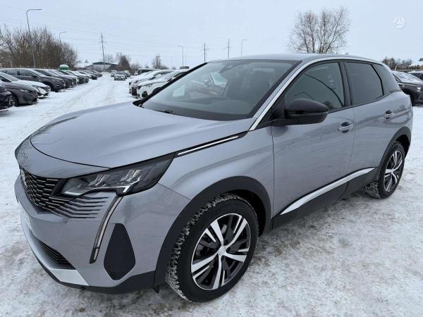 Grey Peugeot 3008 2022 in Marijampole, with an engine capacity of 1.20 L and mileage of 42 thousand km for 17176 €, photo 1 on AUTOMOTO.COM.LV