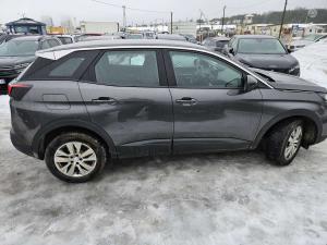 Grey Peugeot 3008 2022 in Vilnius, with an engine capacity of 1.20 L and mileage of 168 thousand km for 13189 €, photo 3 on AUTOMOTO.COM.LV