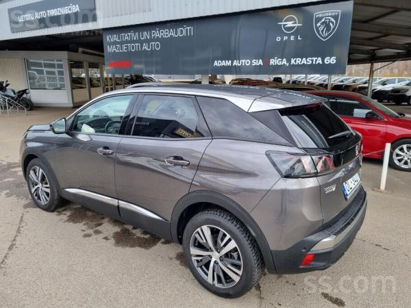 Pelēks Peugeot 3008 2022 Rīga, ar dzinēja tilpumu 1.20 L un nobraukumu 76 tūkst. km par 18900 €, foto 4 vietnē AUTOMOTO.COM.LV