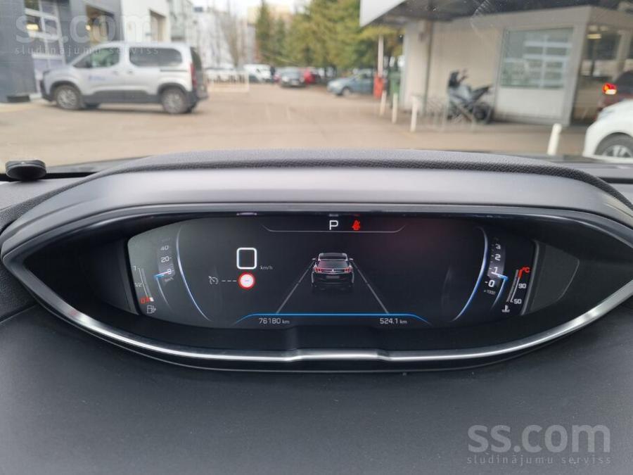 Pelēks Peugeot 3008 2022 Rīga, ar dzinēja tilpumu 1.20 L un nobraukumu 76 tūkst. km par 18900 €, foto 10 vietnē AUTOMOTO.COM.LV