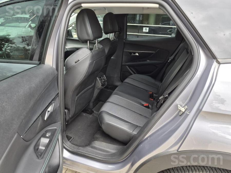 Grey Peugeot 3008 2022 in Riga, with an engine capacity of 1.50 L and mileage of 55 thousand km for 18100 €, photo 9 on AUTOMOTO.COM.LV