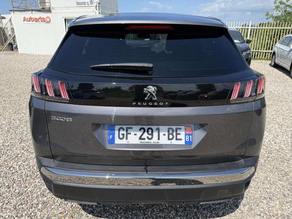 Pelēks Peugeot 3008 2022 Marijampole, ar dzinēja tilpumu 1.20 L un nobraukumu 77 tūkst. km par 16450 €, foto 6 vietnē AUTOMOTO.COM.LV