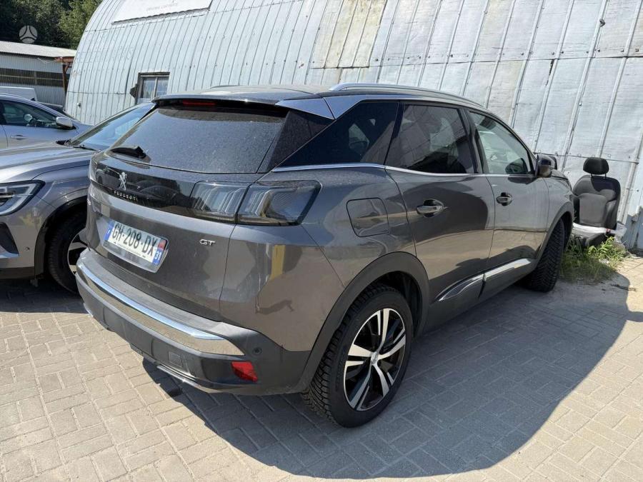 Pelēks Peugeot 3008 2022 Kauņa, ar dzinēja tilpumu 1.50 L un nobraukumu 185 tūkst. km par 16577 €, foto 4 vietnē AUTOMOTO.COM.LV