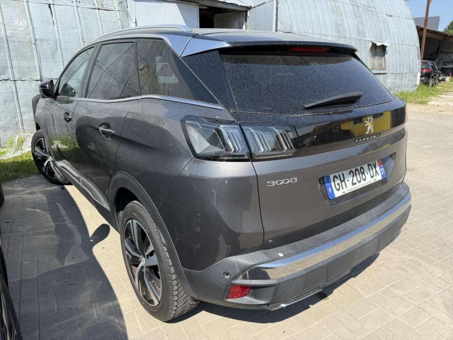 Pelēks Peugeot 3008 2022 Kauņa, ar dzinēja tilpumu 1.50 L un nobraukumu 185 tūkst. km par 16577 €, foto 5 vietnē AUTOMOTO.COM.LV