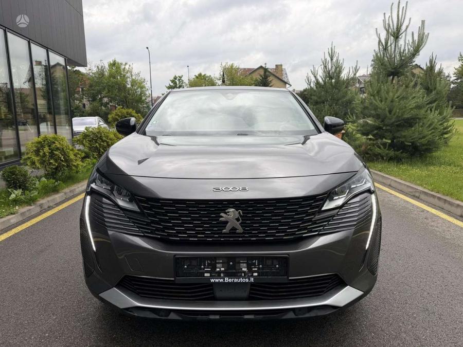 Pelēks Peugeot 3008 2022 Kauņa, ar dzinēja tilpumu 1.20 L un nobraukumu 163 tūkst. km par 14500 €, foto 5 vietnē AUTOMOTO.COM.LV