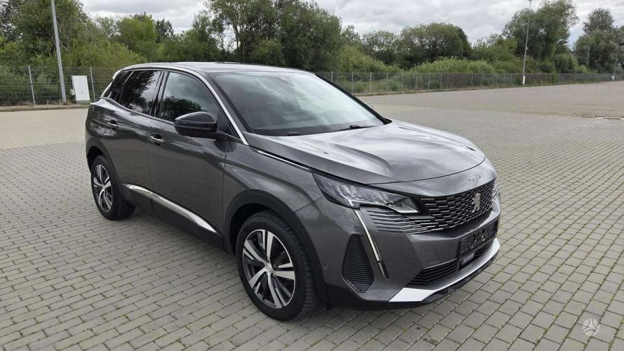 Pelēks Peugeot 3008 2022 Marijampole, ar dzinēja tilpumu 1.20 L un nobraukumu 121 tūkst. km par 13552 €, foto 3 vietnē AUTOMOTO.COM.LV