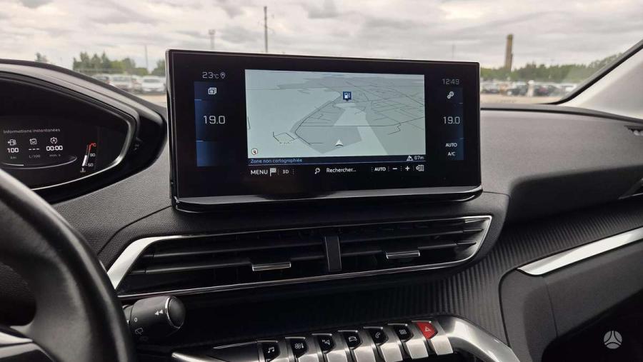 Pelēks Peugeot 3008 2022 Marijampole, ar dzinēja tilpumu 1.20 L un nobraukumu 121 tūkst. km par 13552 €, foto 19 vietnē AUTOMOTO.COM.LV
