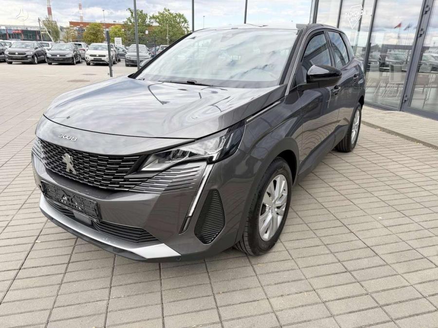 Pelēks Peugeot 3008 2022 Kauņa, ar dzinēja tilpumu 1.20 L un nobraukumu 156 tūkst. km par 12700 €, foto 1 vietnē AUTOMOTO.COM.LV