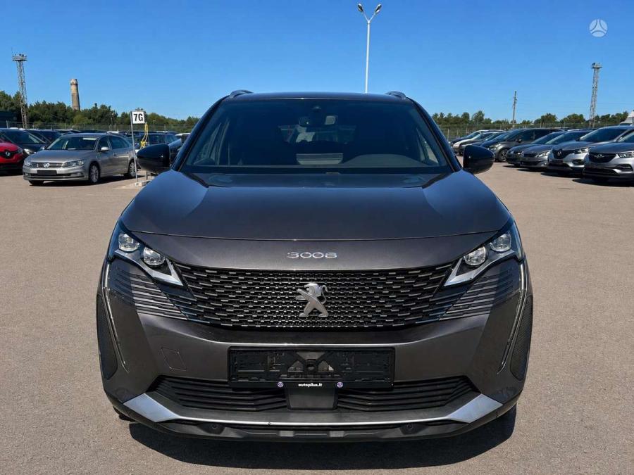 Pelēks Peugeot 3008 2022 Marijampole, ar dzinēja tilpumu 1.20 L un nobraukumu 104 tūkst. km par 16577 €, foto 6 vietnē AUTOMOTO.COM.LV