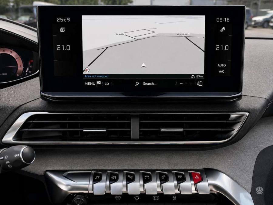 Pelēks Peugeot 3008 2022 Marijampole, ar dzinēja tilpumu 1.20 L un nobraukumu 104 tūkst. km par 16577 €, foto 18 vietnē AUTOMOTO.COM.LV