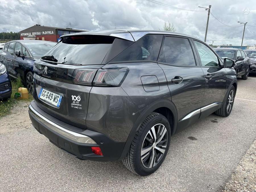 Grey Peugeot 3008 2022 in Vilnius, with an engine capacity of 1.20 L and mileage of 139 thousand km for 13672 €, photo 7 on AUTOMOTO.COM.LV
