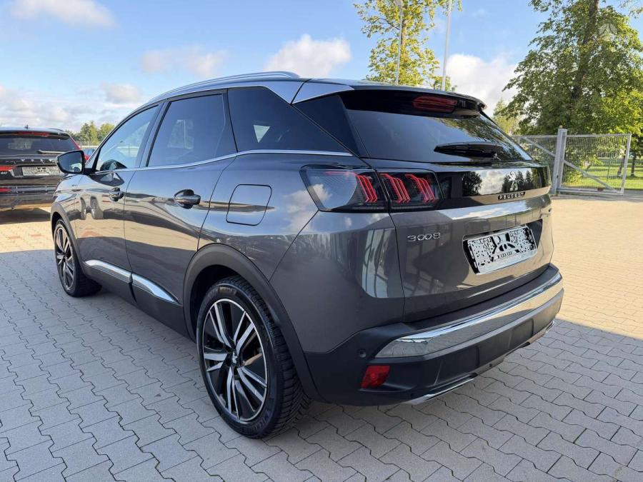 Pelēks Peugeot 3008 2022 Šauļi, ar dzinēja tilpumu 1.60 L un nobraukumu 161 tūkst. km par 18990 €, foto 8 vietnē AUTOMOTO.COM.LV