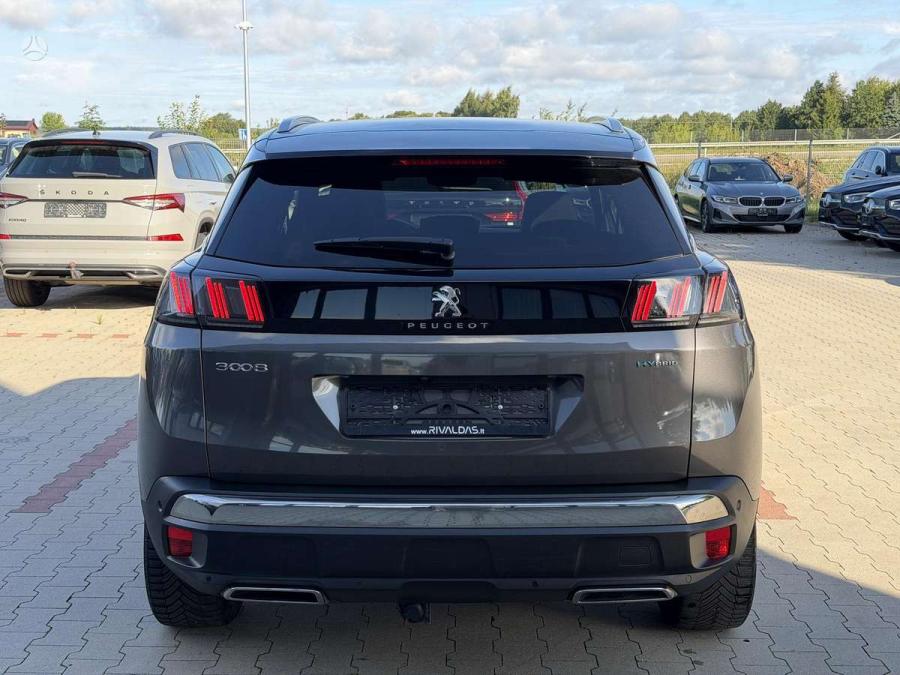 Pelēks Peugeot 3008 2022 Šauļi, ar dzinēja tilpumu 1.60 L un nobraukumu 161 tūkst. km par 18990 €, foto 9 vietnē AUTOMOTO.COM.LV