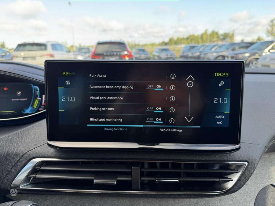 Pelēks Peugeot 3008 2022 Šauļi, ar dzinēja tilpumu 1.60 L un nobraukumu 161 tūkst. km par 18990 €, foto 31 vietnē AUTOMOTO.COM.LV