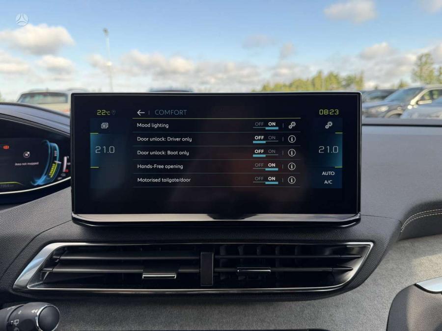 Pelēks Peugeot 3008 2022 Šauļi, ar dzinēja tilpumu 1.60 L un nobraukumu 161 tūkst. km par 18990 €, foto 32 vietnē AUTOMOTO.COM.LV