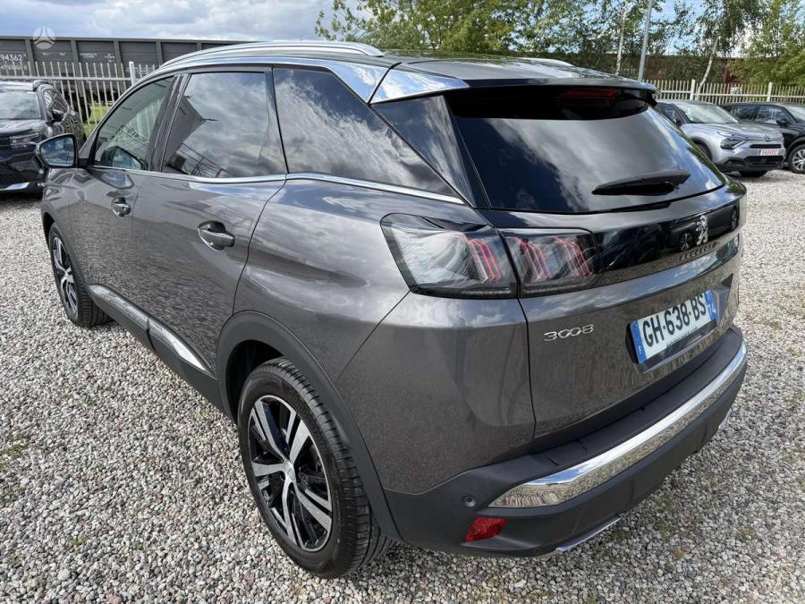 Grey Peugeot 3008 2022 in Marijampole, with an engine capacity of 1.50 L and mileage of 134 thousand km for 17539 €, photo 8 on AUTOMOTO.COM.LV