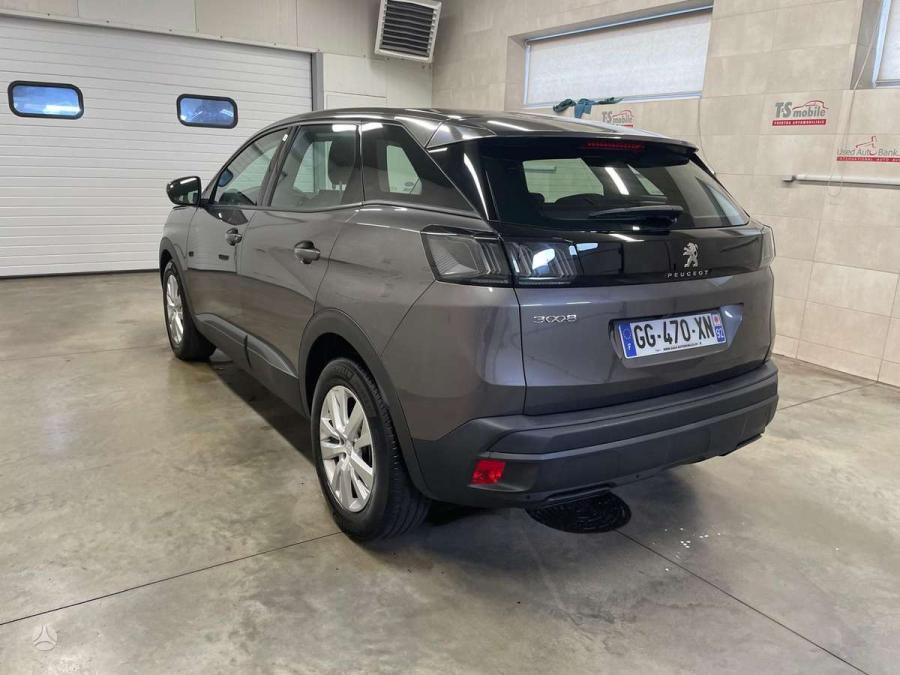 Grey Peugeot 3008 2022 in Marijampole, with an engine capacity of 1.20 L and mileage of 57 thousand km for 15524 €, photo 7 on AUTOMOTO.COM.LV