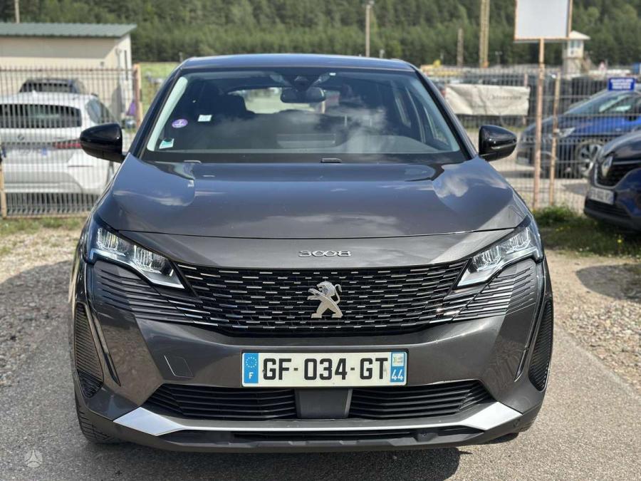 Серый Пежо 3008 2022 в Вильнюс, объемом двигателя 1.20 л и пробегом 179 тыс. км за 13188 €, фото 3 на AUTOMOTO.COM.LV