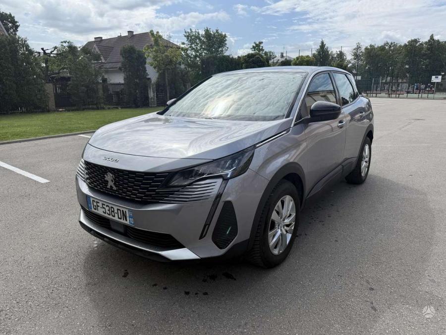 Grey Peugeot 3008 2022 in Alytus, with an engine capacity of 1.50 L and mileage of 190 thousand km for 14500 €, photo 3 on AUTOMOTO.COM.LV
