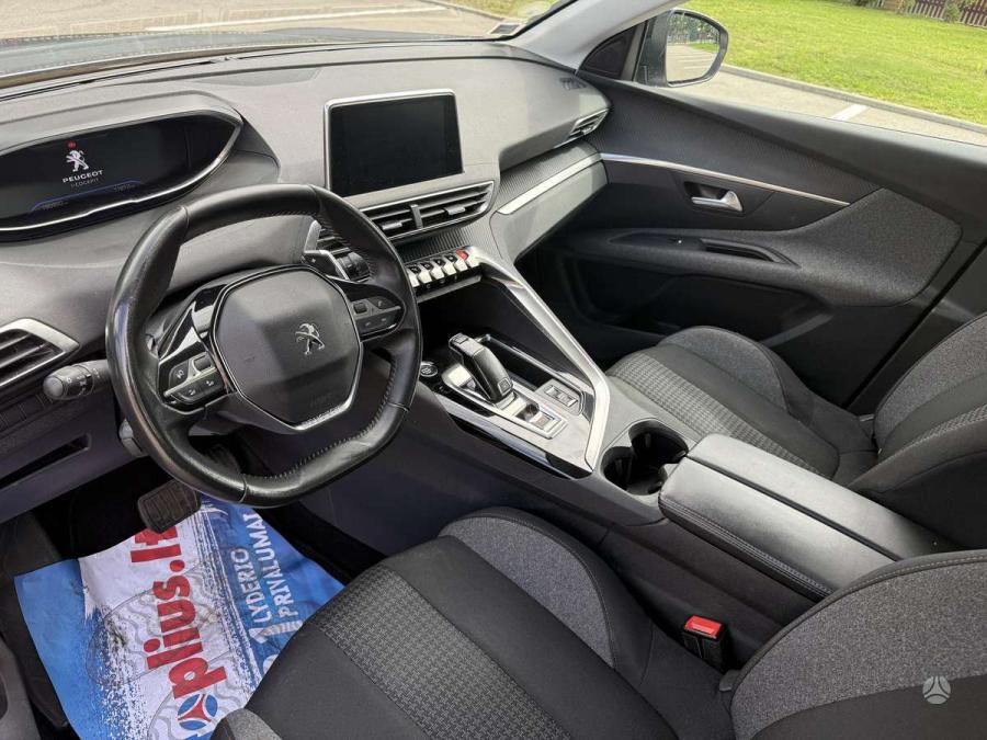 Grey Peugeot 3008 2022 in Alytus, with an engine capacity of 1.50 L and mileage of 190 thousand km for 14500 €, photo 12 on AUTOMOTO.COM.LV