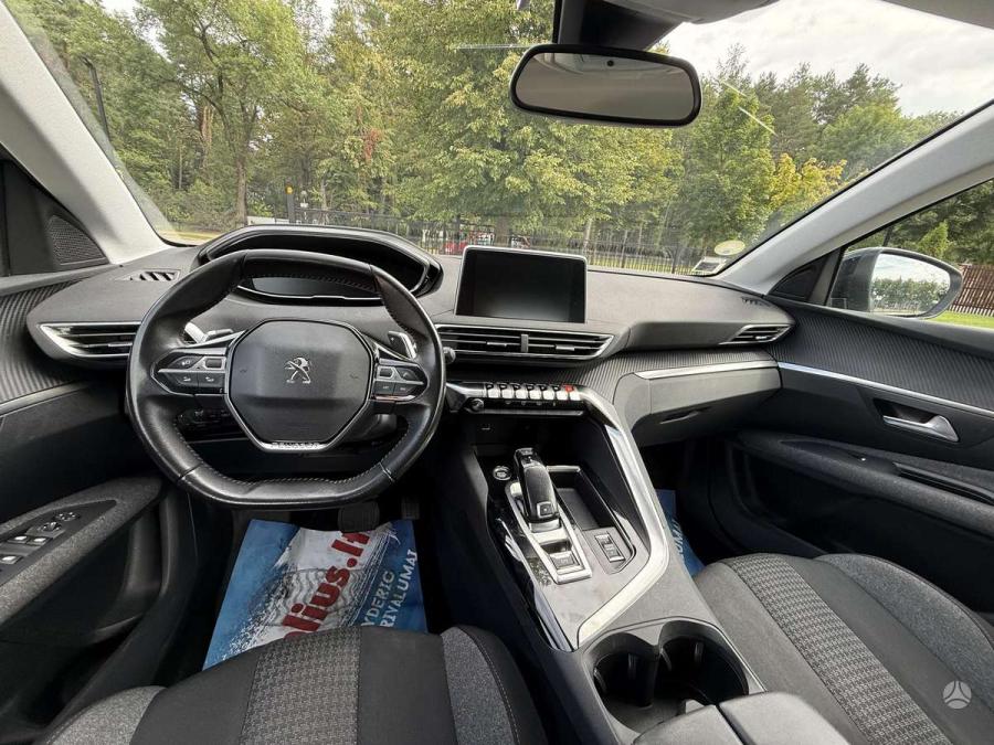 Grey Peugeot 3008 2022 in Alytus, with an engine capacity of 1.50 L and mileage of 190 thousand km for 14500 €, photo 14 on AUTOMOTO.COM.LV