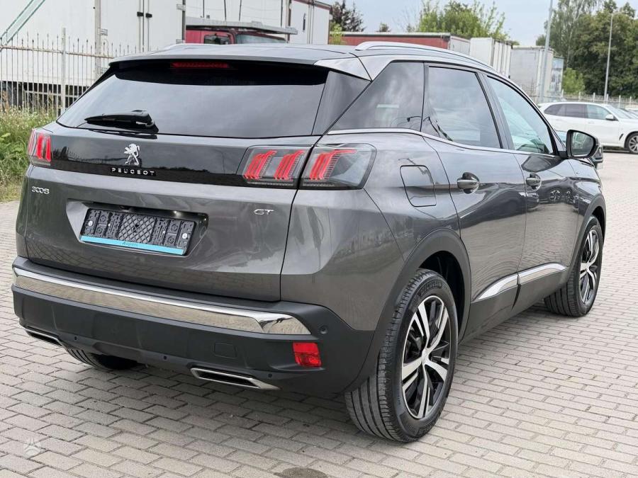 Grey Peugeot 3008 2022 in Marijampole, with an engine capacity of 1.20 L and mileage of 158 thousand km for 13552 €, photo 11 on AUTOMOTO.COM.LV