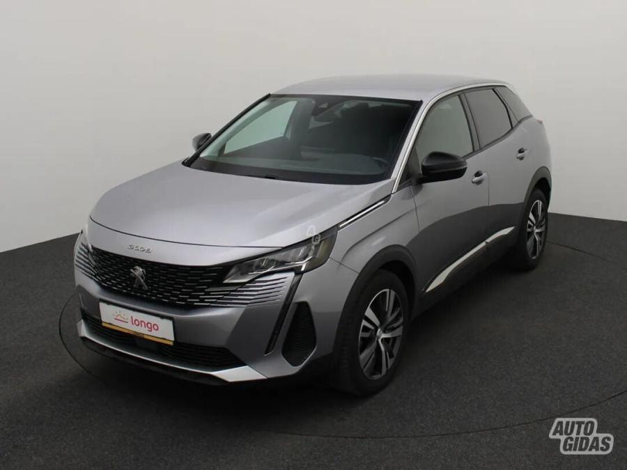 Grey Peugeot 3008 2023 in Vilnius, with an engine capacity of 1.50 L and mileage of 200 thousand km for 18299 €, photo 1 on AUTOMOTO.COM.LV