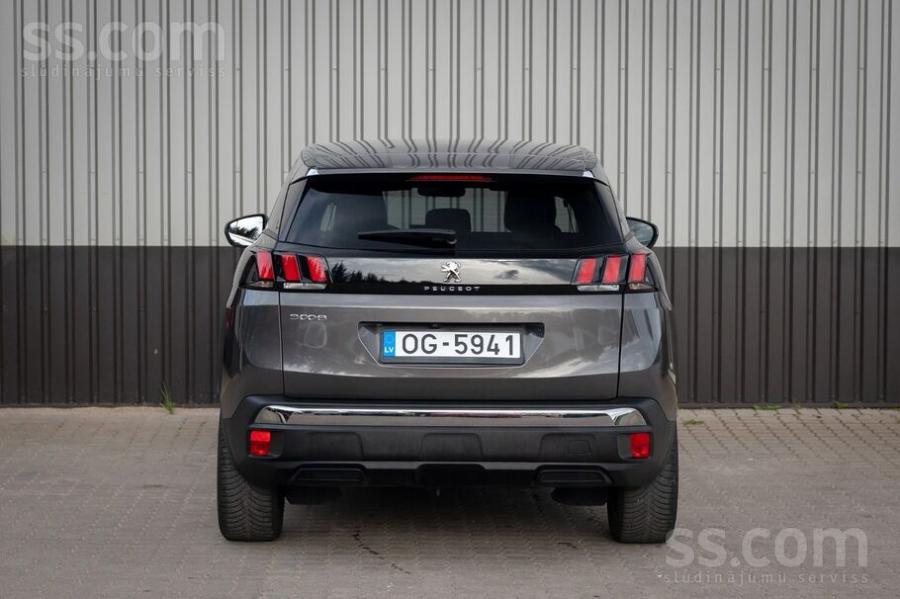 Pelēks Peugeot 3008 2023 Tukums, ar dzinēja tilpumu 1.50 L un nobraukumu 120 tūkst. km par 19650 €, foto 6 vietnē AUTOMOTO.COM.LV