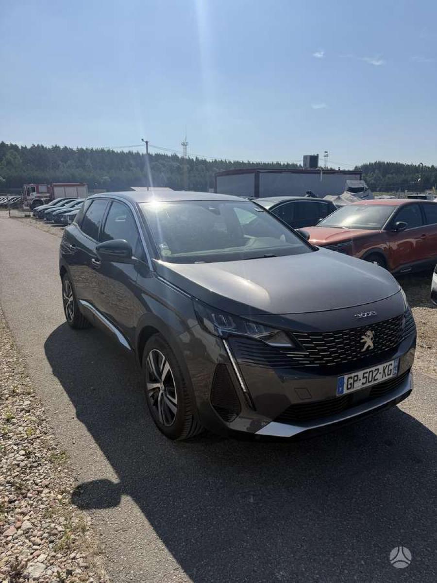 Pelēks Peugeot 3008 2023 Viļņa, ar dzinēja tilpumu 1.50 L un nobraukumu 148 tūkst. km par 14270 €, foto 4 vietnē AUTOMOTO.COM.LV