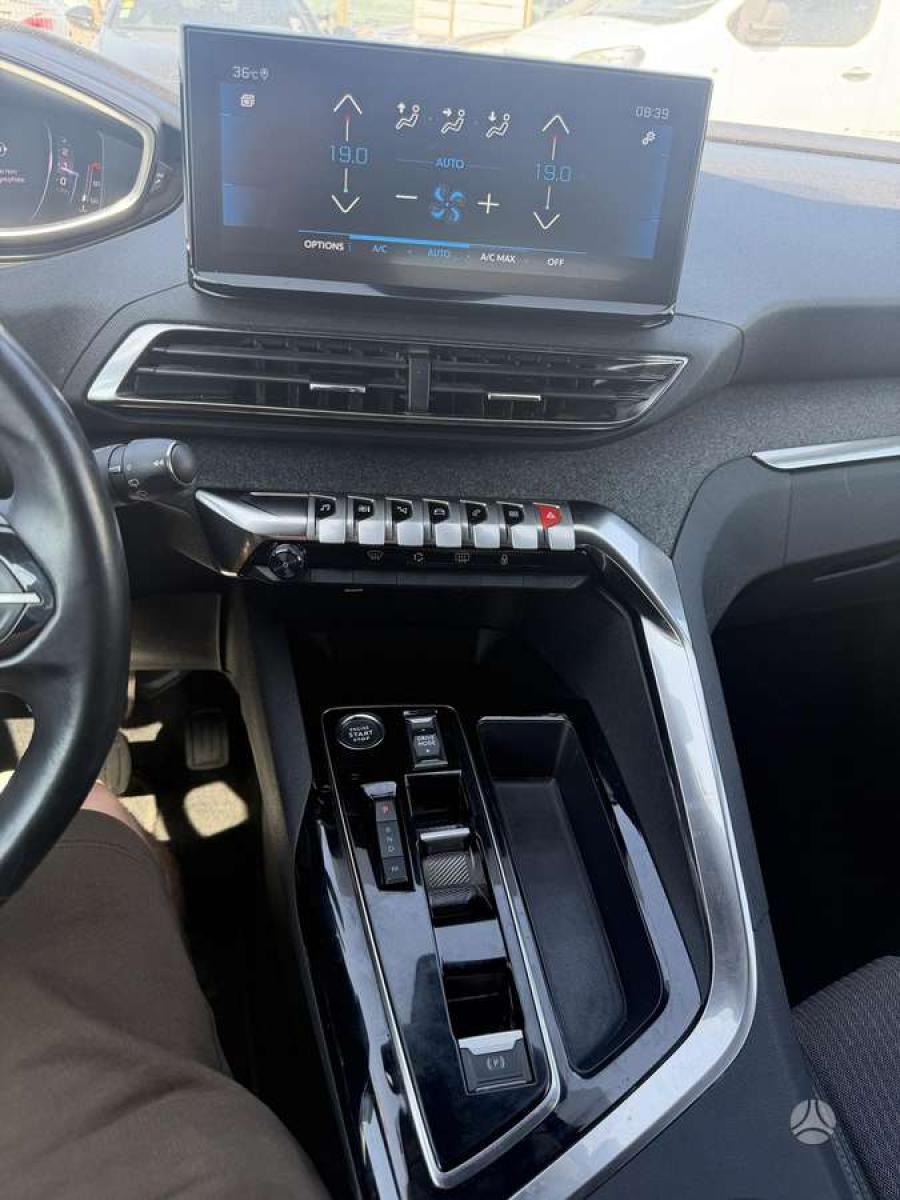 Pelēks Peugeot 3008 2023 Viļņa, ar dzinēja tilpumu 1.50 L un nobraukumu 148 tūkst. km par 14270 €, foto 12 vietnē AUTOMOTO.COM.LV