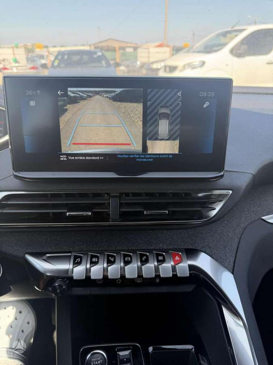 Pelēks Peugeot 3008 2023 Viļņa, ar dzinēja tilpumu 1.50 L un nobraukumu 148 tūkst. km par 14270 €, foto 14 vietnē AUTOMOTO.COM.LV