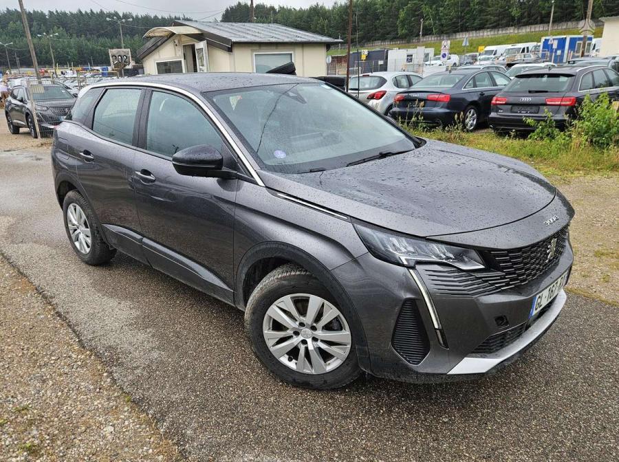 Pelēks Peugeot 3008 2023 Viļņa, ar dzinēja tilpumu 1.20 L un nobraukumu 142 tūkst. km par 13068 €, foto 1 vietnē AUTOMOTO.COM.LV