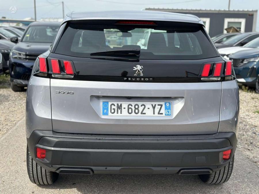 Pelēks Peugeot 3008 2023 Viļņa, ar dzinēja tilpumu 1.20 L un nobraukumu 120 tūkst. km par 13914 €, foto 6 vietnē AUTOMOTO.COM.LV