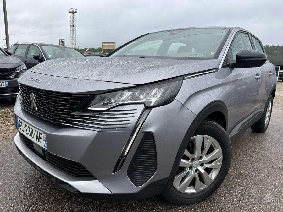 Pelēks Peugeot 3008 2023 Viļņa, ar dzinēja tilpumu 1.20 L un nobraukumu 165 tūkst. km par 12099 €, foto 1 vietnē AUTOMOTO.COM.LV