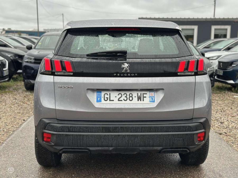Pelēks Peugeot 3008 2023 Viļņa, ar dzinēja tilpumu 1.20 L un nobraukumu 165 tūkst. km par 12099 €, foto 5 vietnē AUTOMOTO.COM.LV