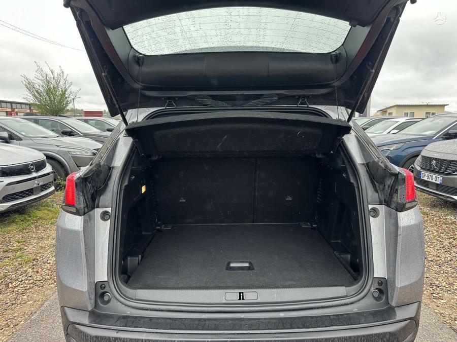 Pelēks Peugeot 3008 2023 Viļņa, ar dzinēja tilpumu 1.20 L un nobraukumu 165 tūkst. km par 12099 €, foto 9 vietnē AUTOMOTO.COM.LV