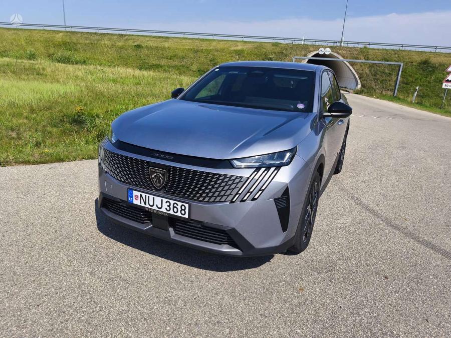 Pelēks Peugeot 3008 2024 Radviliškis, ar dzinēja tilpumu 1.20 L un nobraukumu 102 tūkst. km par 21100 €, foto 1 vietnē AUTOMOTO.COM.LV