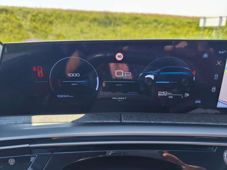 Pelēks Peugeot 3008 2024 Radviliškis, ar dzinēja tilpumu 1.20 L un nobraukumu 102 tūkst. km par 21100 €, foto 25 vietnē AUTOMOTO.COM.LV