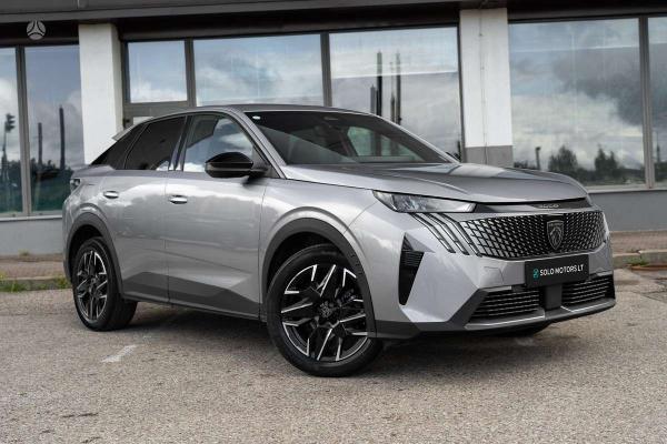 Pelēks Peugeot 3008 2024 Viļņa, ar dzinēja tilpumu 1.20 L un nobraukumu 103 tūkst. km par 23500 €, foto 1 vietnē AUTOMOTO.COM.LV