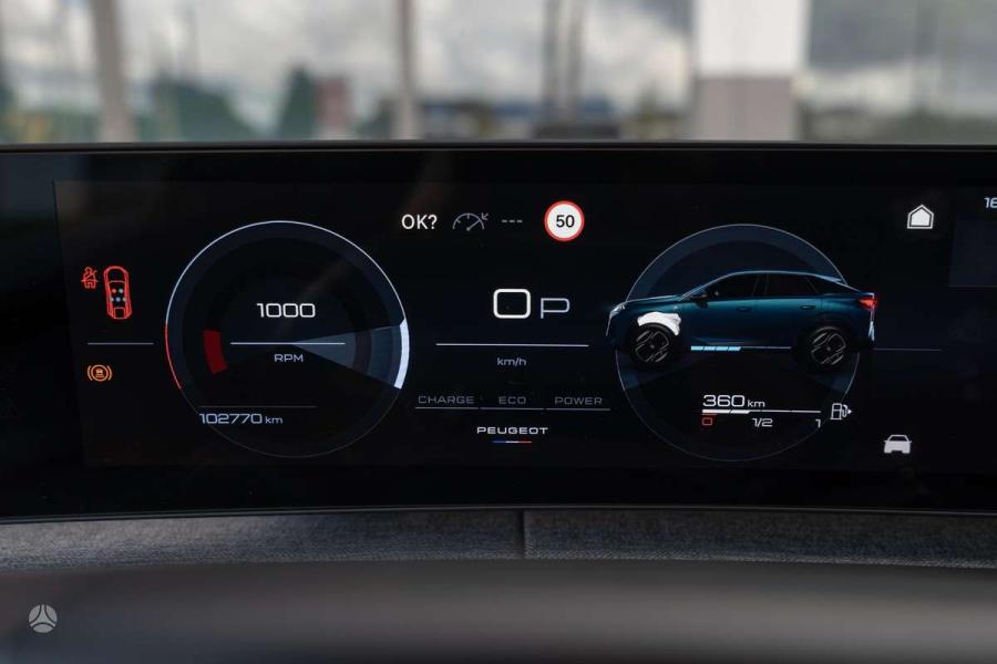 Pelēks Peugeot 3008 2024 Viļņa, ar dzinēja tilpumu 1.20 L un nobraukumu 103 tūkst. km par 23500 €, foto 19 vietnē AUTOMOTO.COM.LV