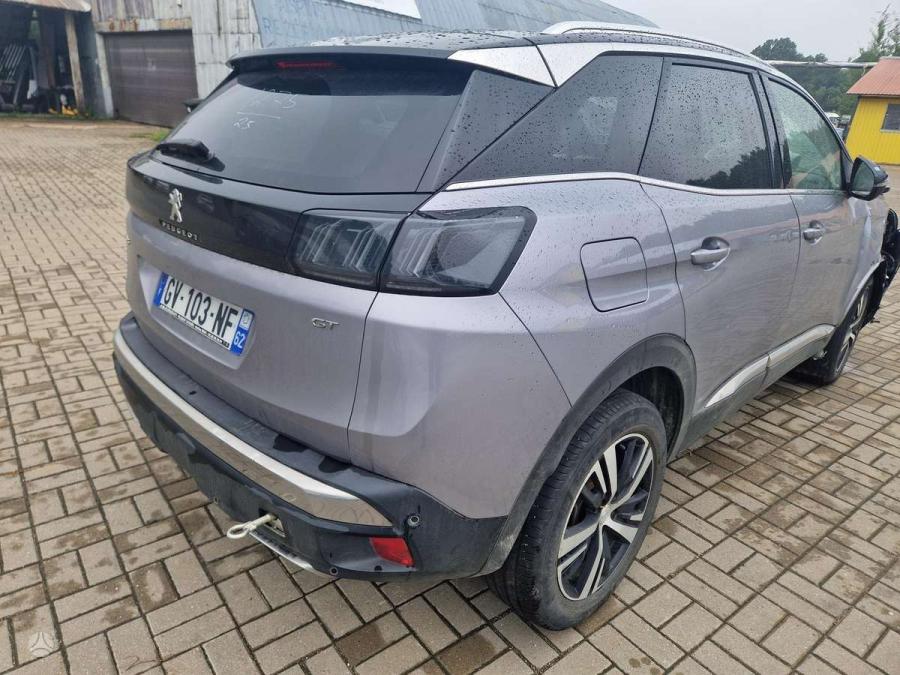 Pelēks Peugeot 3008 2024 Kauņa, ar dzinēja tilpumu 1.20 L un nobraukumu 63 tūkst. km par 9400 €, foto 6 vietnē AUTOMOTO.COM.LV