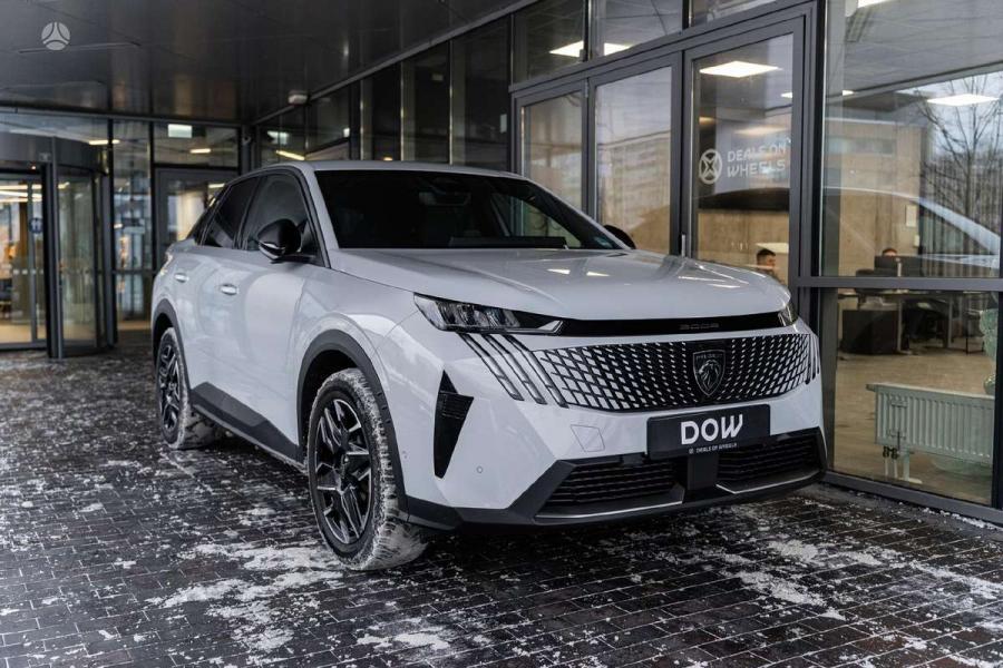 Pelēks Peugeot 3008 2025 Viļņa, ar dzinēja tilpumu 1.20 L un nobraukumu 25 tūkst. km par 27990 €, foto 1 vietnē AUTOMOTO.COM.LV