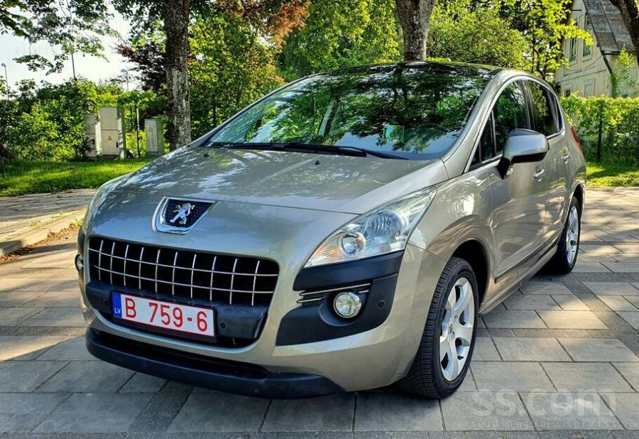 Pelēks Peugeot 3008 2010 Rīga, ar dzinēja tilpumu 1.60 L un nobraukumu 234 tūkst. km par 3990 €, foto 1 vietnē AUTOMOTO.COM.LV