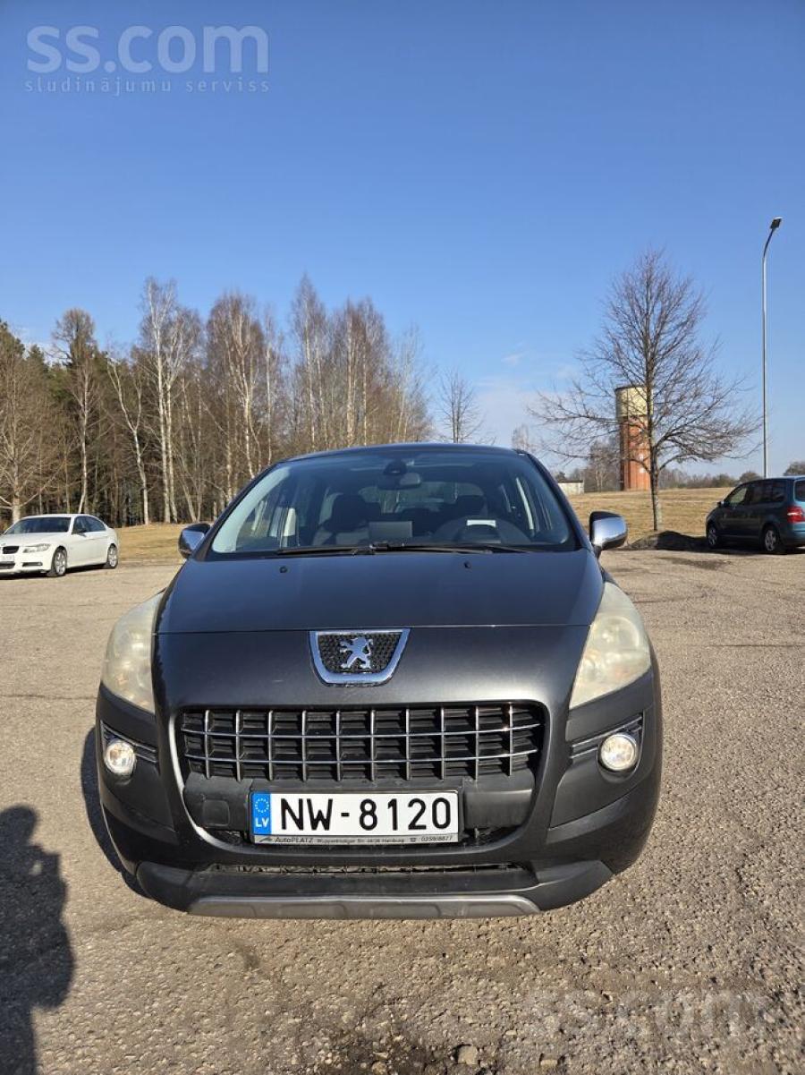 Grey Peugeot 3008 2010 in Cesis, with an engine capacity of 2.00 L and mileage of 253 thousand km for 4500 €, photo 1 on AUTOMOTO.COM.LV